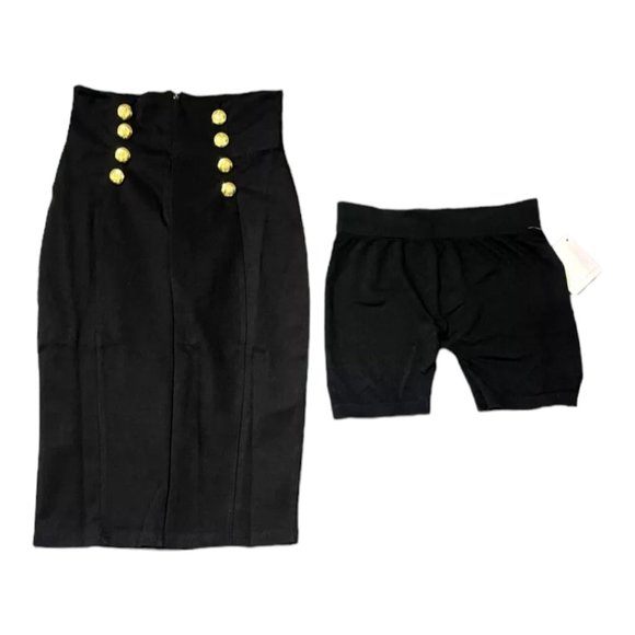 Connection 18 | Skirts | Connection 8 Womens Size S High Rise Black ...